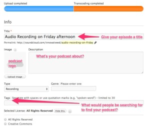 How to get started podcasting with SoundCloud – Innovative Education in ...