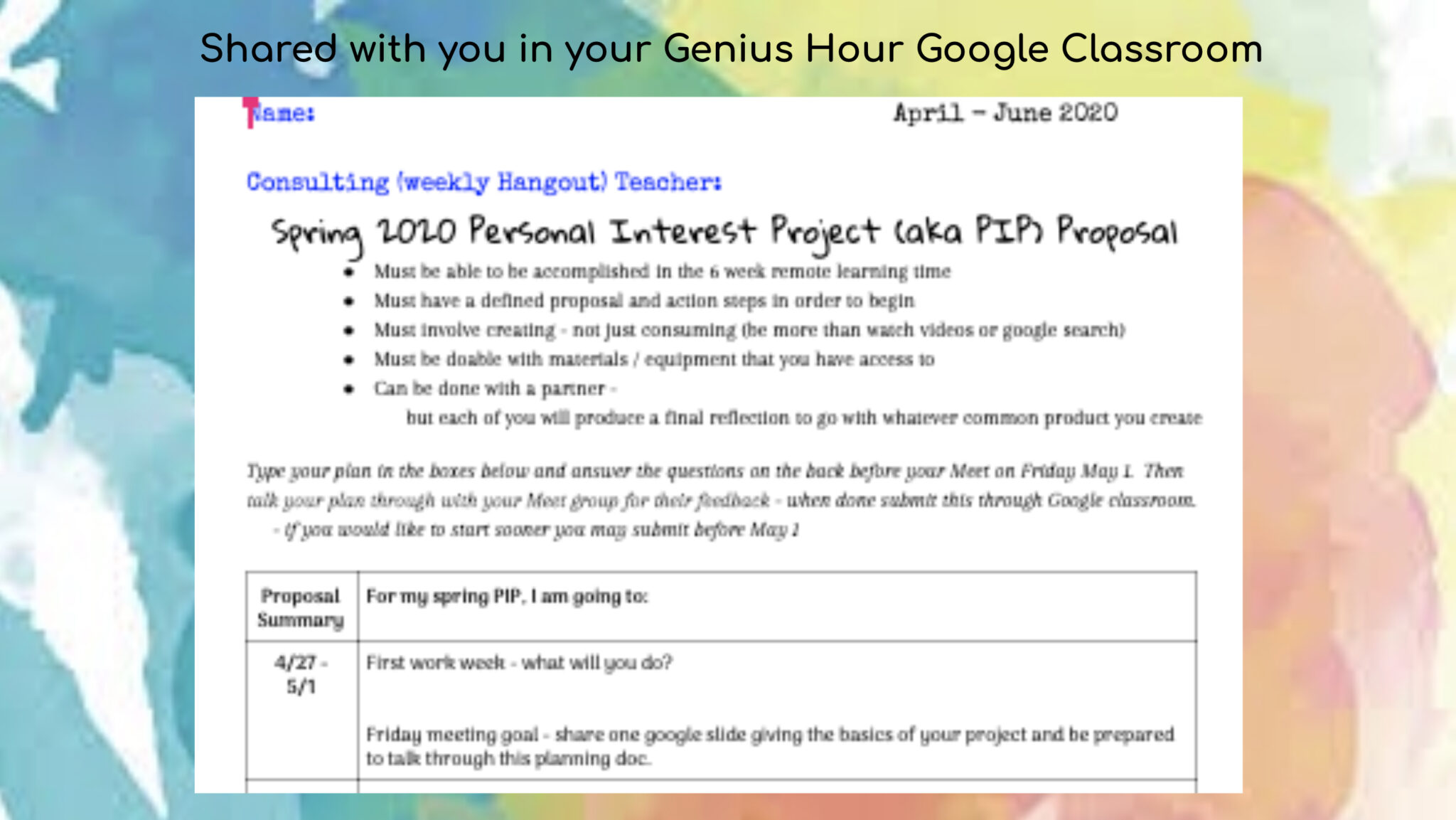 The power of PIPs in a pandemic – Innovative Education in Vermont